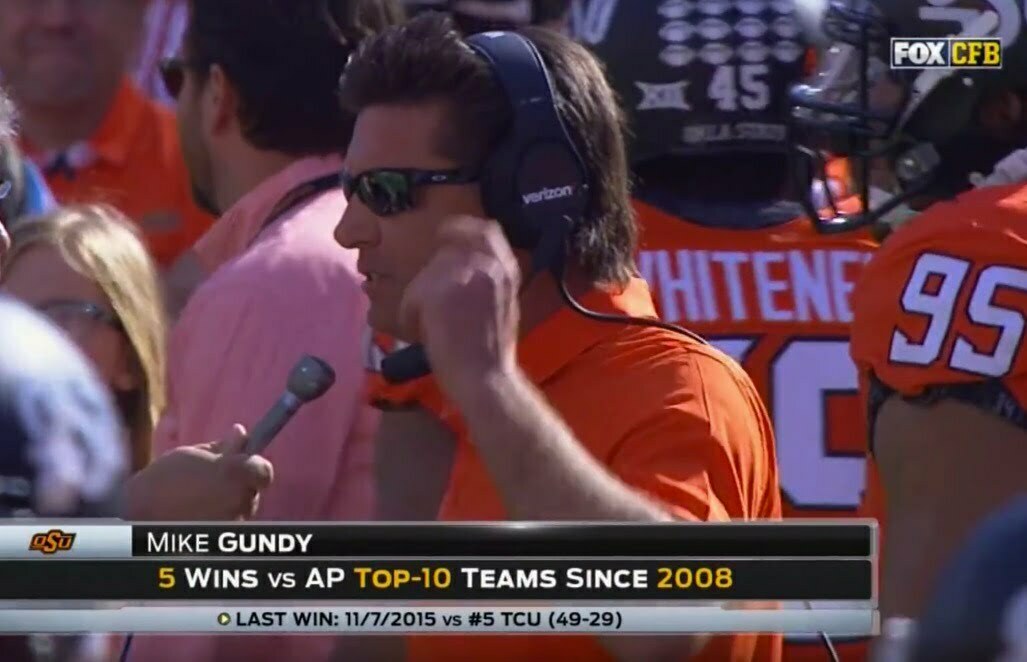The 8 Stages Of Mike Gundy's Mullet | Pistols Firing